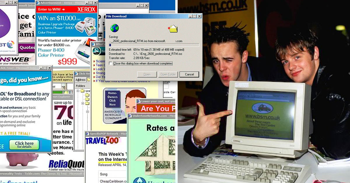 14 Cosas que nos recuerdan cómo era el internet en sus inicios