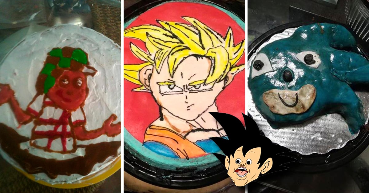 25 Pasteles feos de cumpleaños que nadie quiere recibir