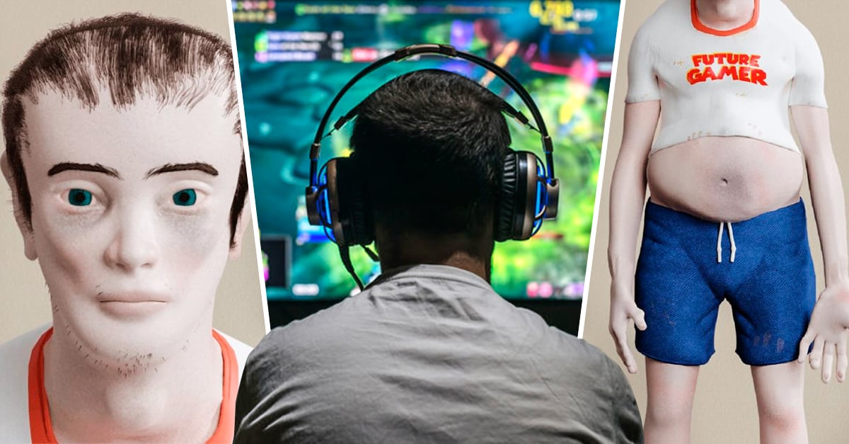 Este modelo muestra cómo se verán los gamers en 20 años