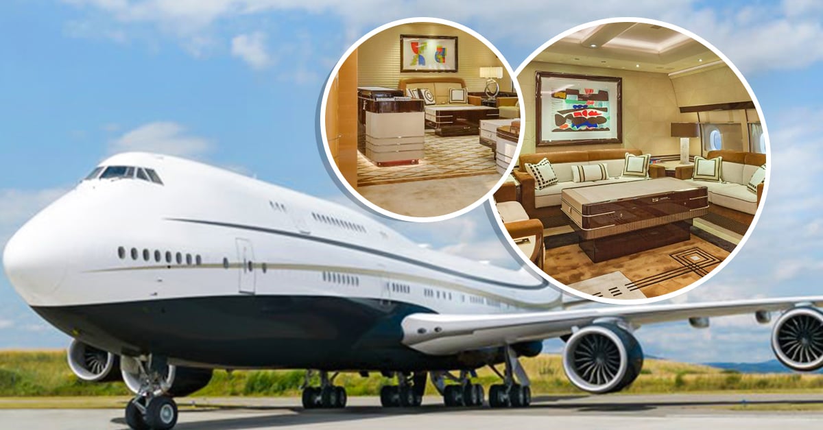 Así es por dentro el jet privado más grande y lujoso del mundo