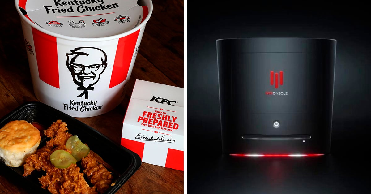 KFC lanza campaña y presenta consola de videojuegos