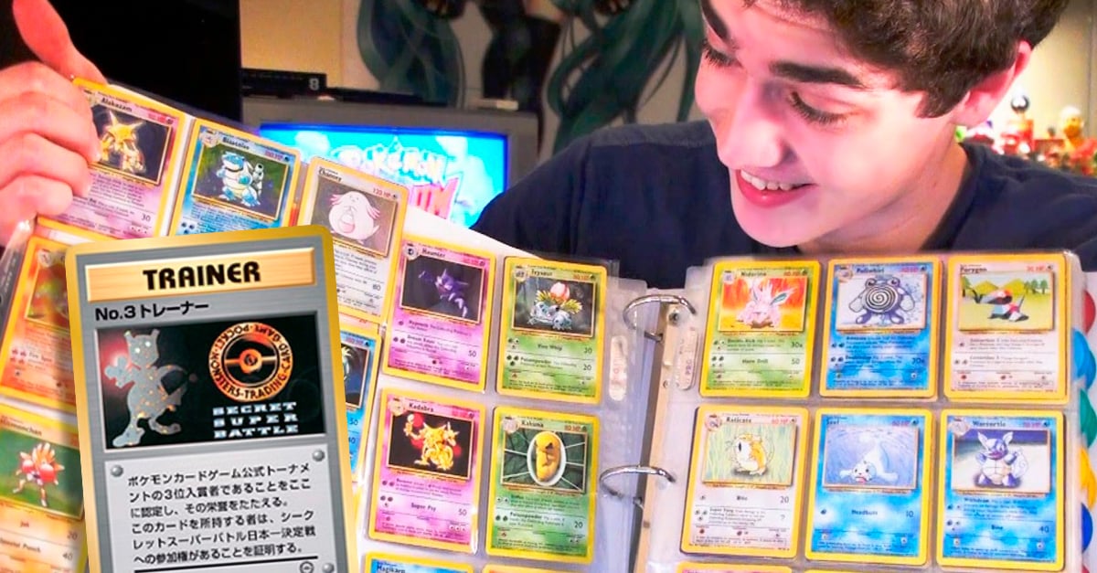 Pagan 107,010 dólares por un set original de cartas Pokémon