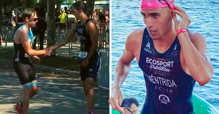 Atleta festeja antes de tiempo y pierde la competencia
