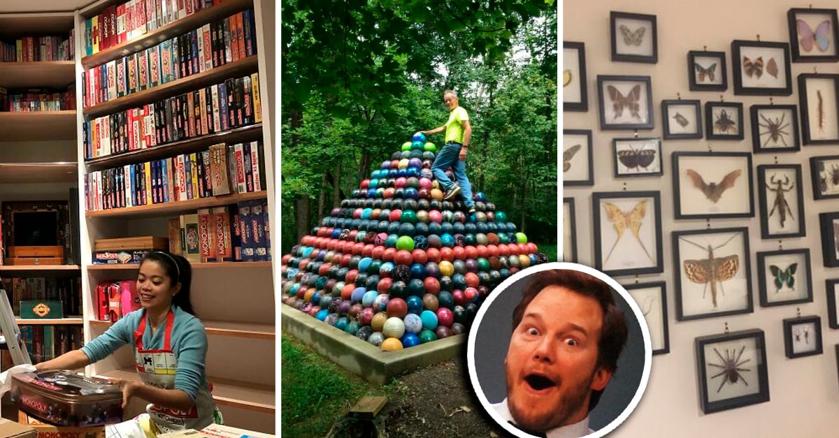 20 Personas que coleccionan cosas extrañas pero asombrosas