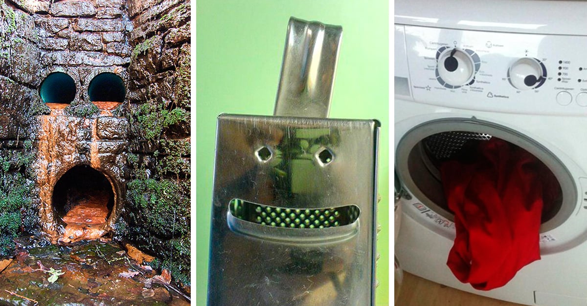 30 Objetos y edificios con rostro parecen tener vida