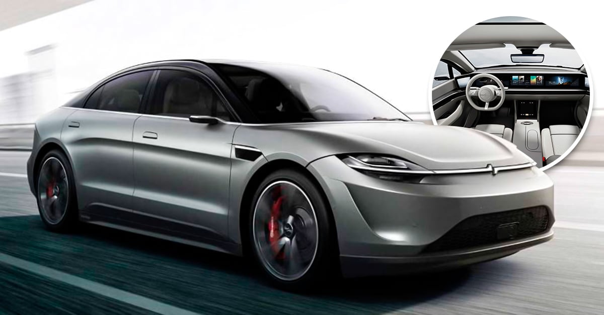 Sony ya tiene un auto eléctrico y quiere competir con Tesla