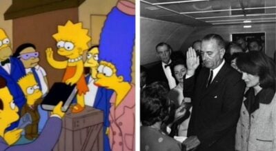 16 Fotografías recreadas en episodios de ‘Los Simpson’