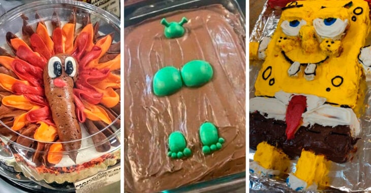 17 Terribles pasteles que de plano no querrás para tu cumpleaños