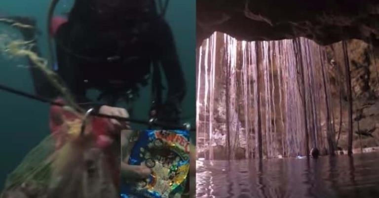 Encuentran bolsa de poffets de los Animaniacs en un cenote