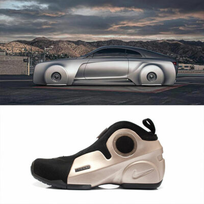 30 Fotos que comparan autos de lujo con zapatos deportivos