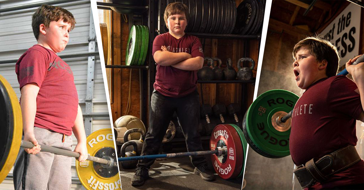 Tate Fegley tiene 11 años y es el niño más fuerte del mundo