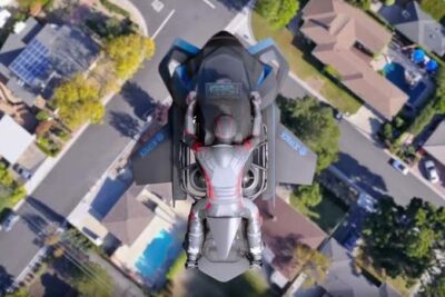 Así luce la que será la primera motocicleta voladora