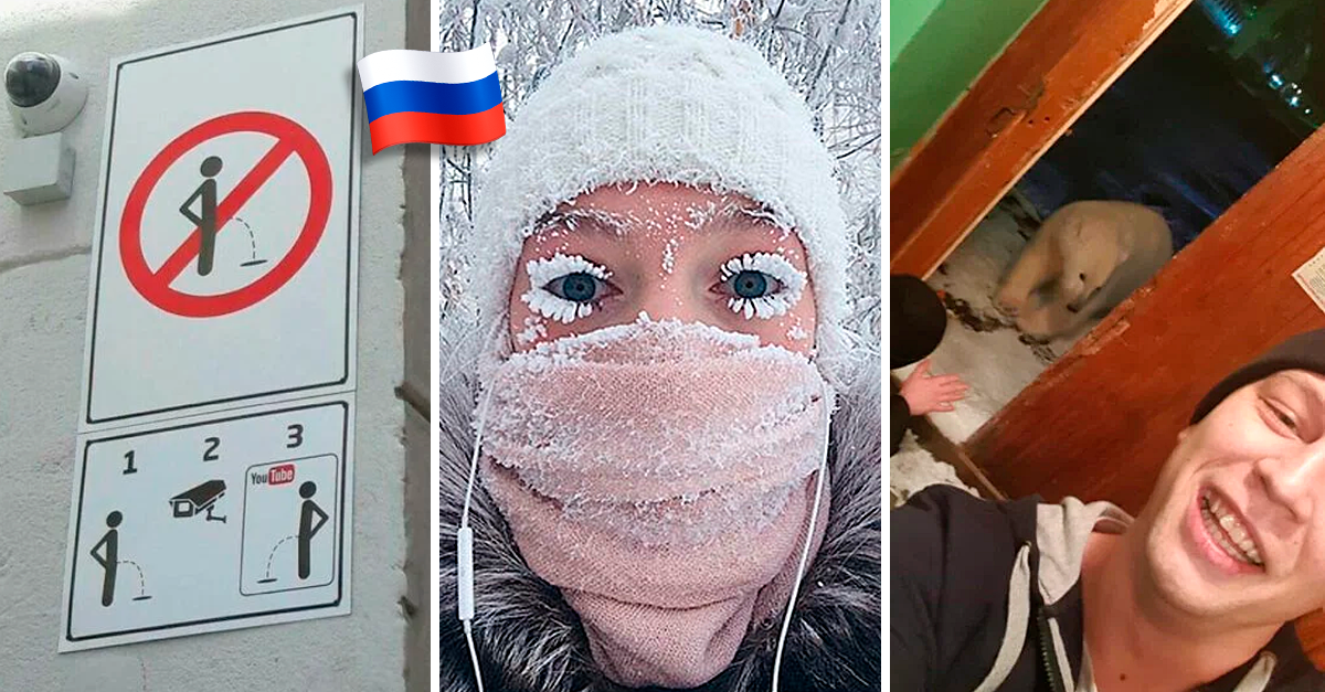 21 Imágenes raras que solo pueden ocurrir en Rusia
