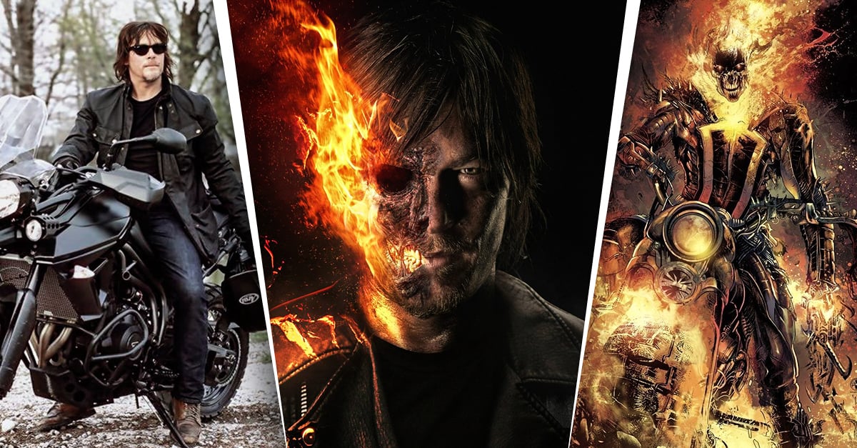 Norman Reedus podría ser el nuevo Ghost Rider en el MCU