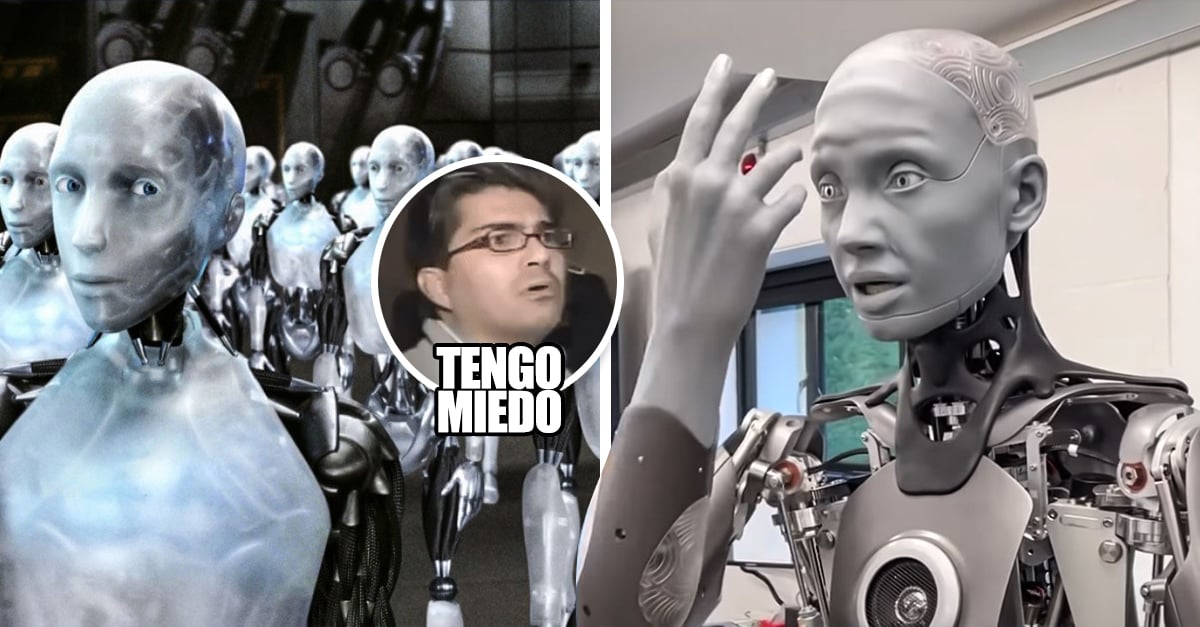 Los gestos de este robot te pondrán los pelos de punta