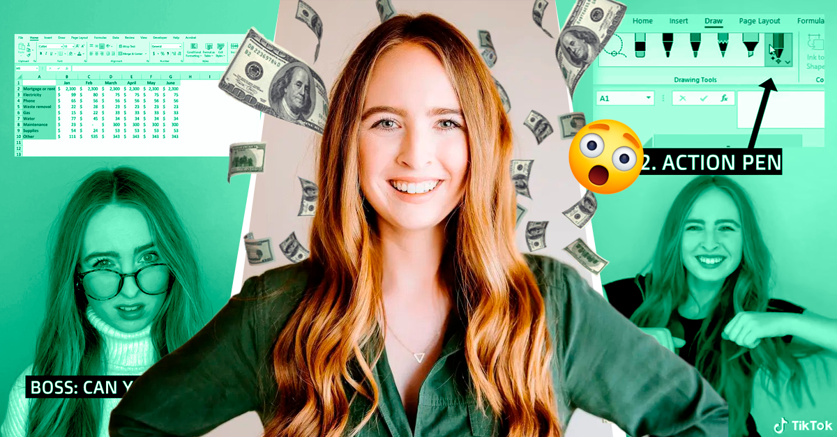 Ha ganado miles de dólares enseñado Excel mientras baila