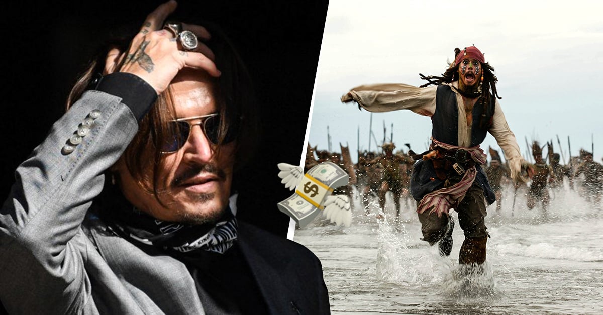 Johnny Depp pierde 650 millones de dólares y lo calló por años