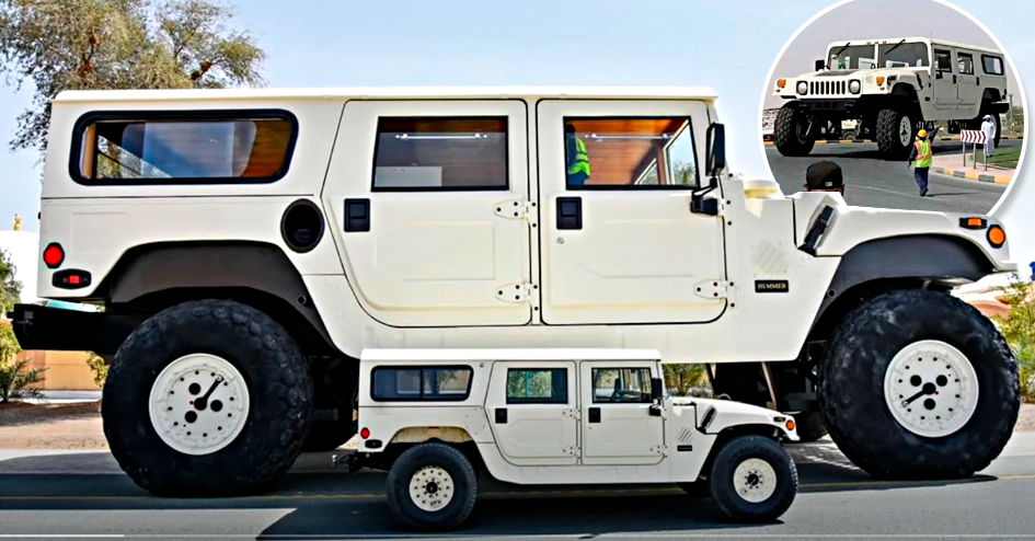 Esta es la Hummer más grande del mundo y es descomunal