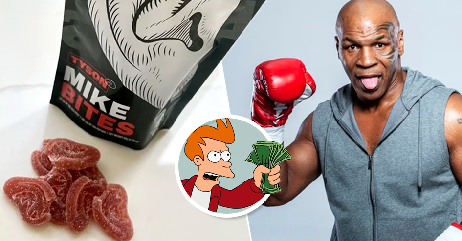 Mike Bites: Tyson saca gomitas con cannabis en forma de oreja