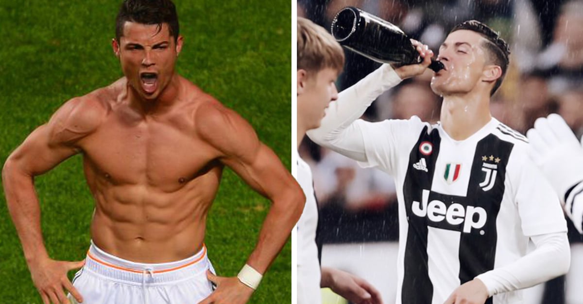La razón por la que Cristiano Ronaldo no bebe alcohol