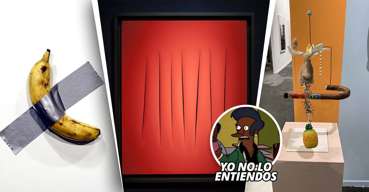 18 Objetos absurdos que venden como una obra de arte