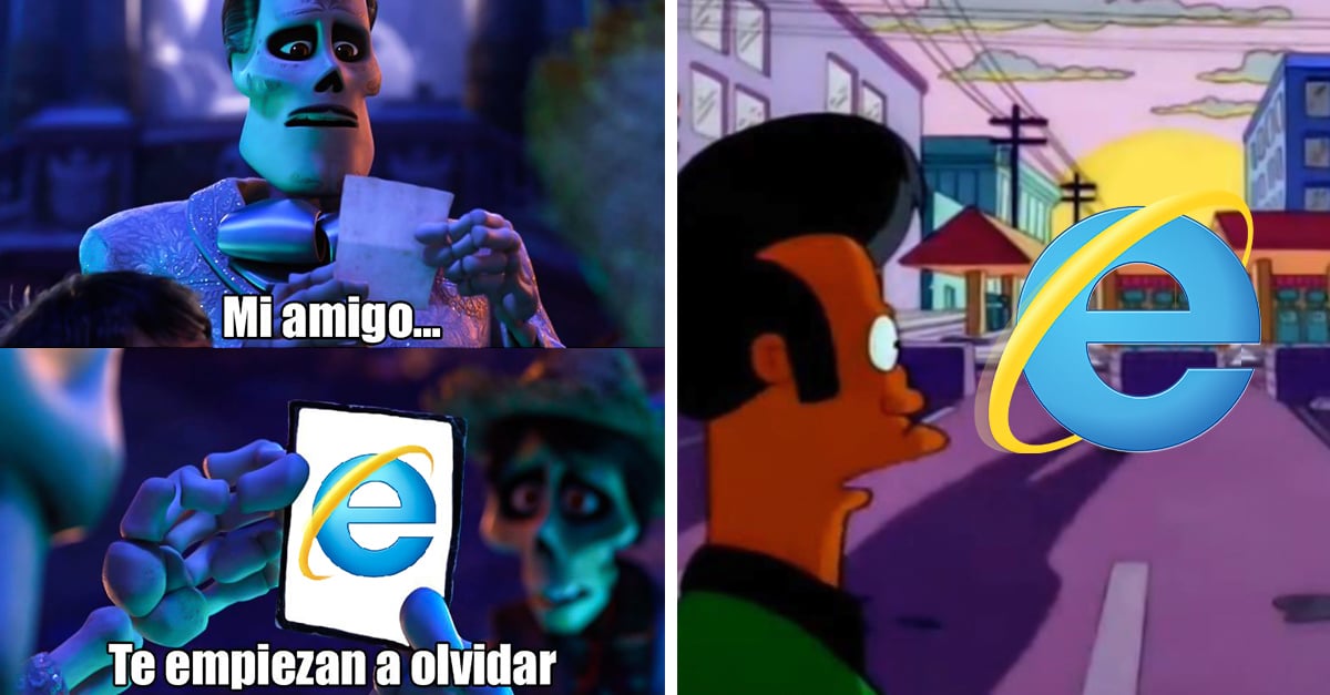 Usuarios se despiden de Internet Explorer con memes