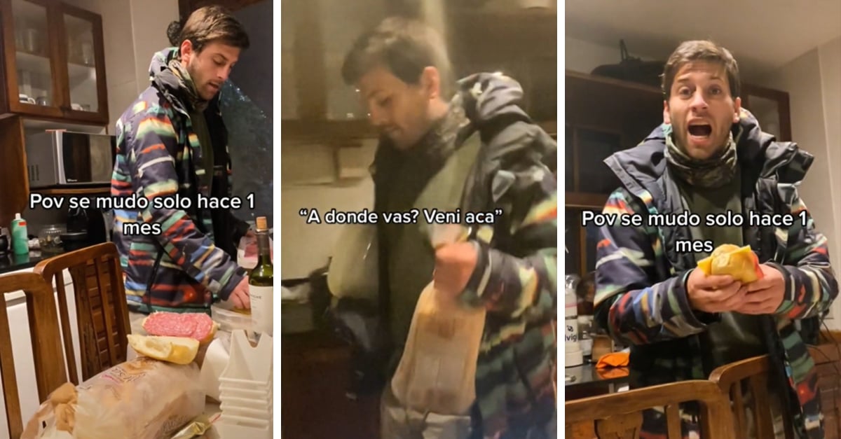 Joven independiente regresa a robar comida a casa de sus papás