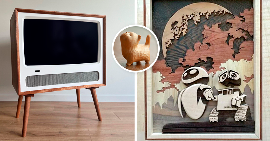 20 geniales proyectos de carpintería que te inspirarán