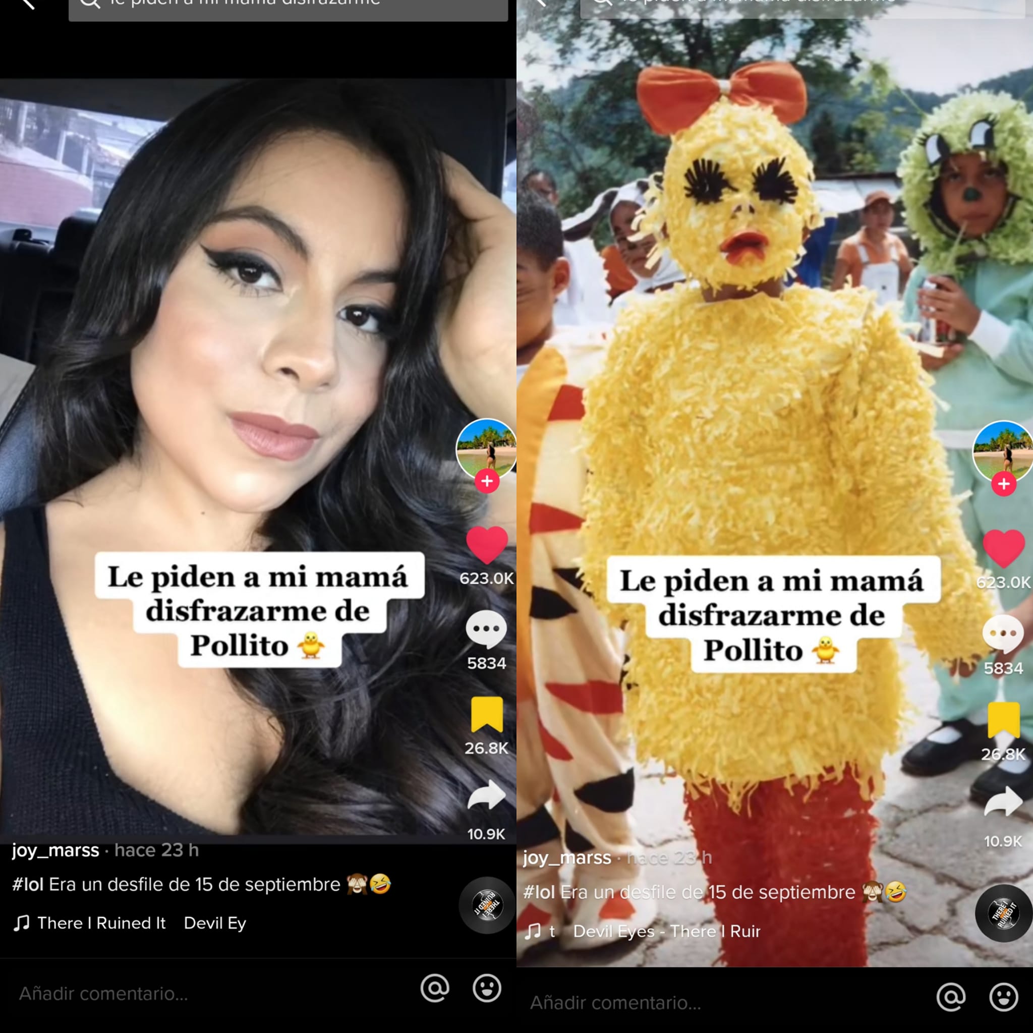 El disfraz más feo con el que sus mamis los mandaron a la escuela