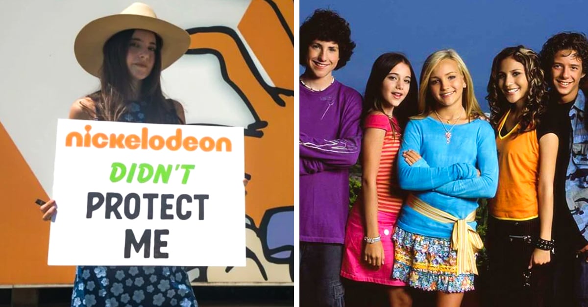 Alexa Nikolas protesta contra el abuso infantil en Nickelodeon