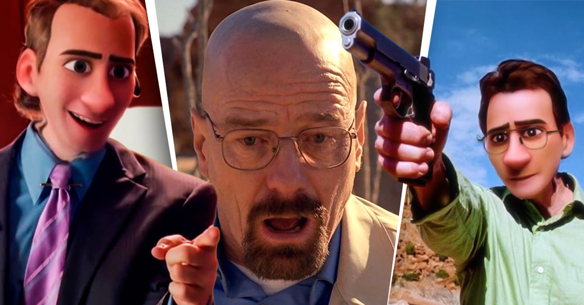 ¿Cómo se vería ‘Breaking Bad’ al estilo de Disney y Pixar?