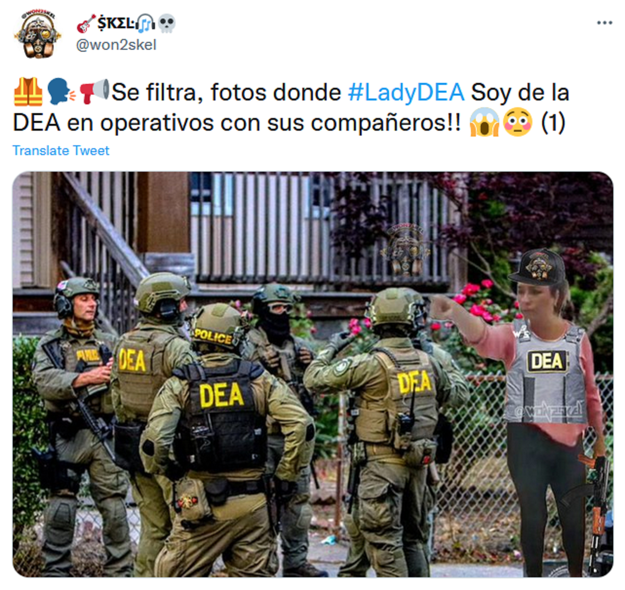Prepotente mujer es bautizada ‘Lady DEA’ por las redes sociales