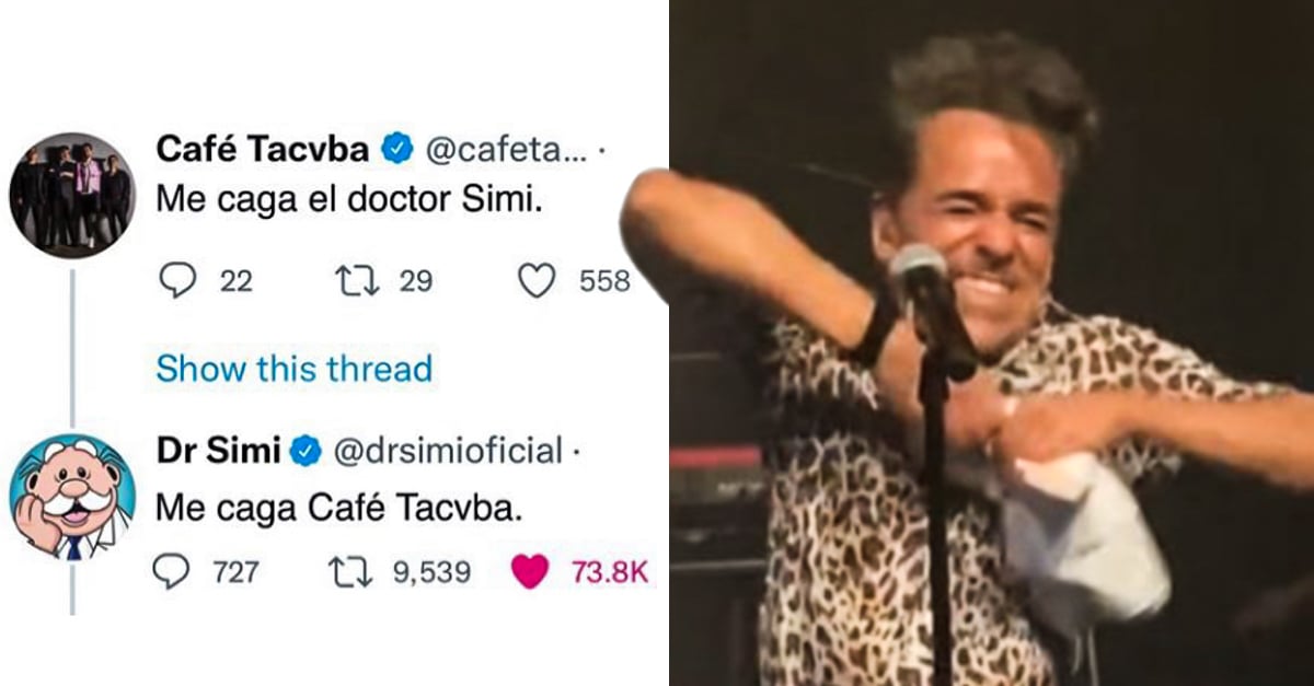 Lanzan un Dr. Simi y vocalista de Café Tacvba lo destroza