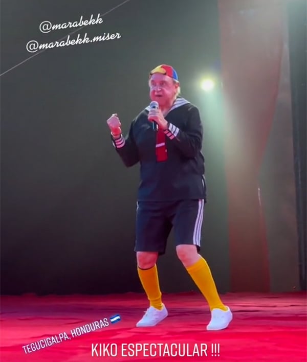 A los 78 años, “Kiko” es criticado después de bailar en su show