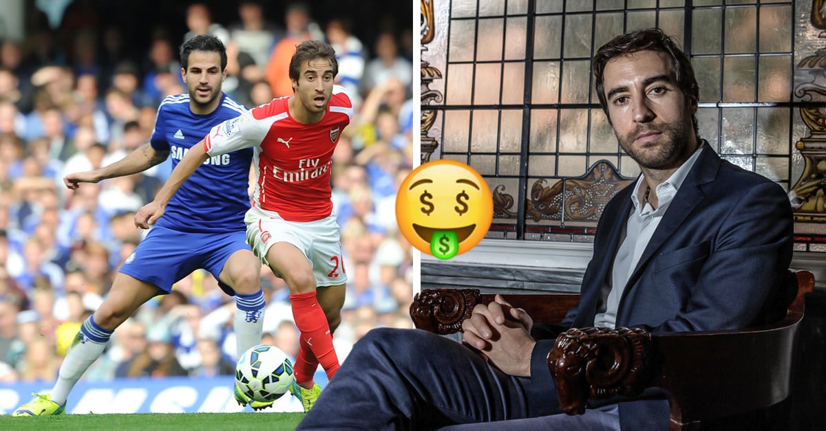 Mathieu Flamini, el futbolista más rico del mundo. Conócelo