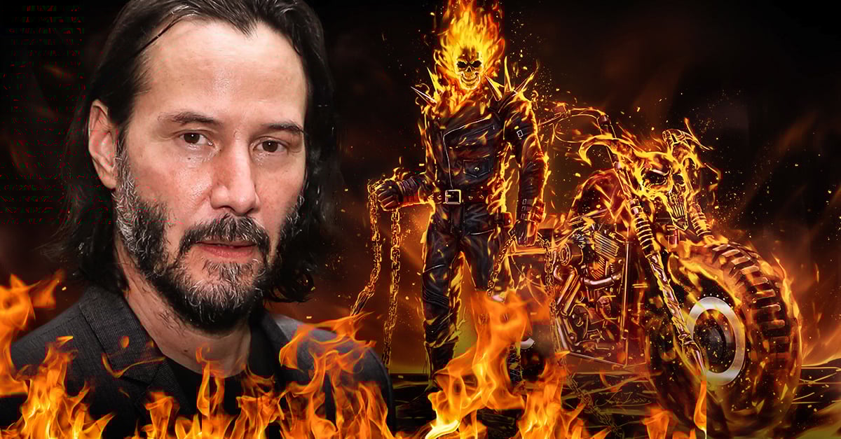 Keanu Reeves estaría dispuesto a aceptar el manto de Ghost Rider