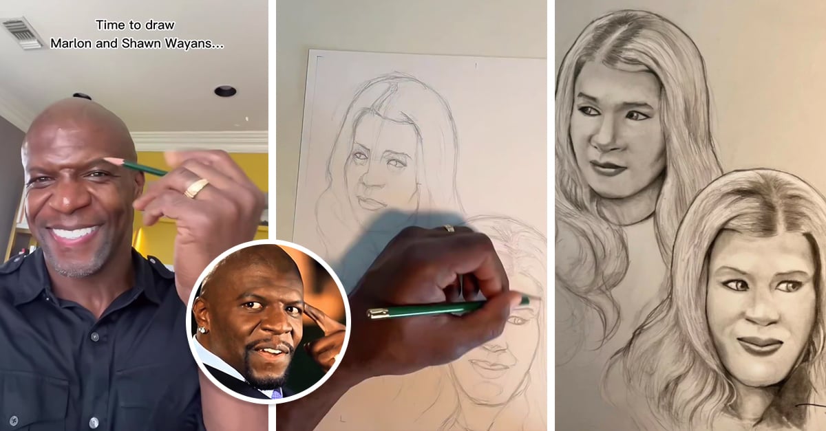 Terry Crews dibuja a las rubias de ‘¿Y dónde están las rubias?’