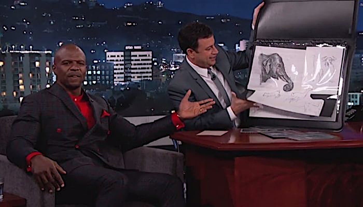 Terry Crews dibuja a las rubias de ‘¿Y dónde están las rubias?’