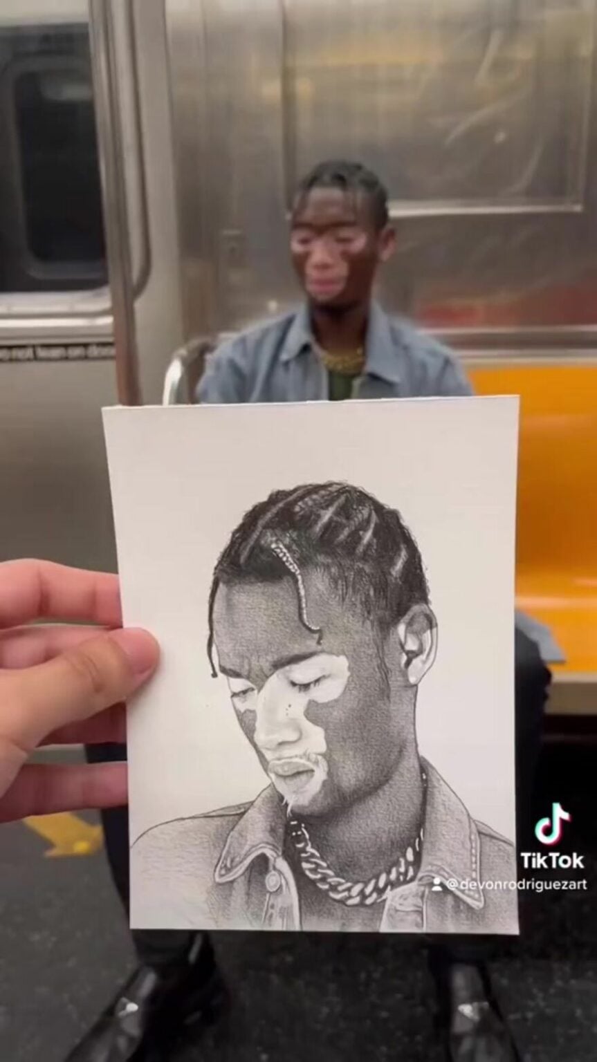 28 Retratos de Devon Rodriguez hechos en el metro de NY