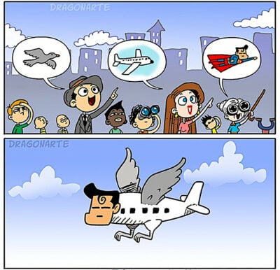 23 Obras muestran lo cómico de nuestros personajes favoritos