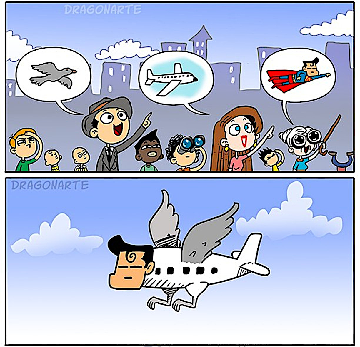 23 Obras muestran lo cómico de nuestros personajes favoritos