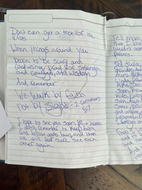 Perdido en el mar por escapar del fin del mundo por covid