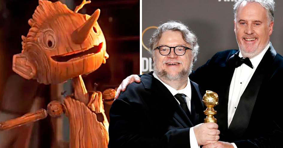 Pinocho de Guillermo del Toro se lleva el Globo de Oro
