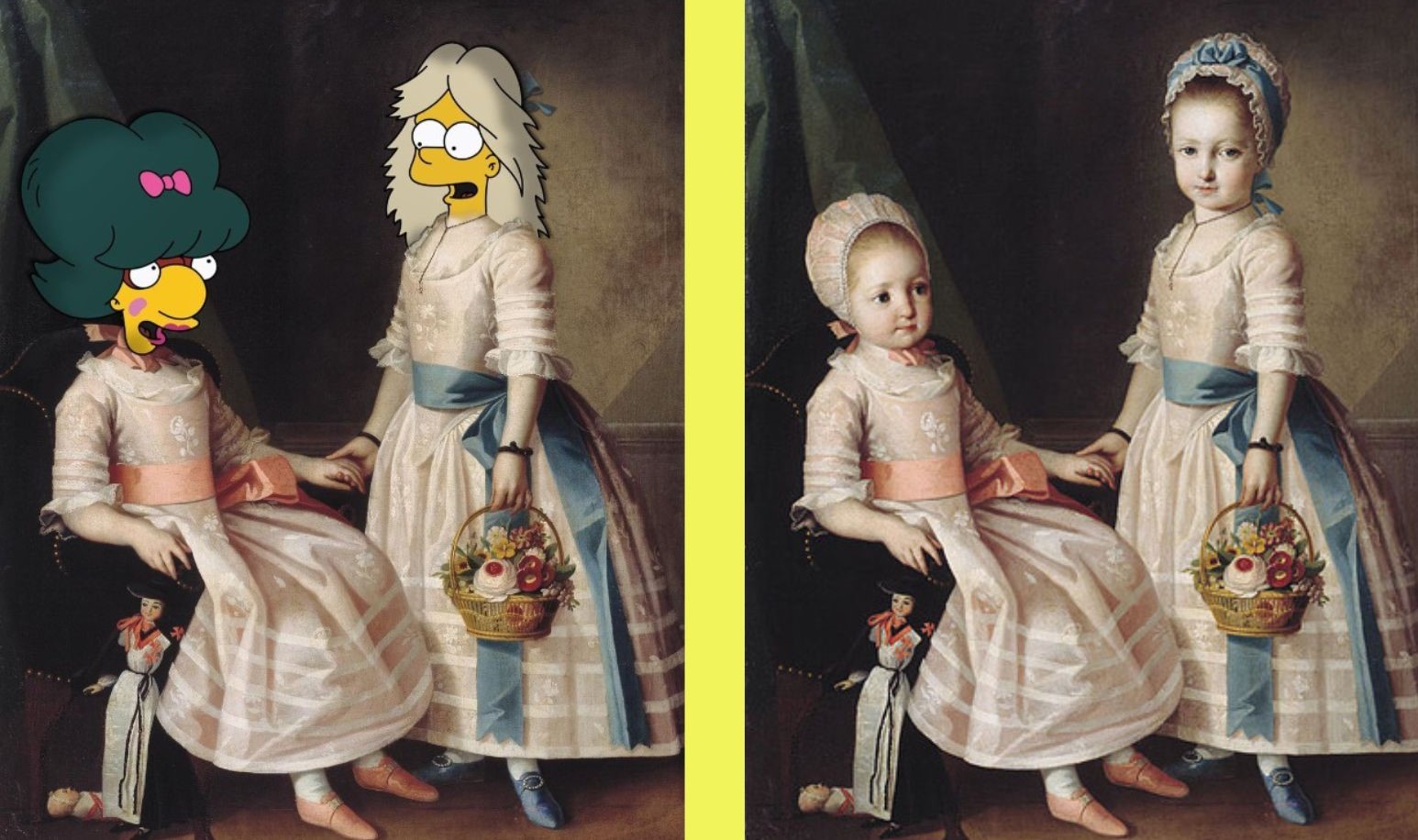 Artista digital fusiona a Los Simpson con pinturas famosas