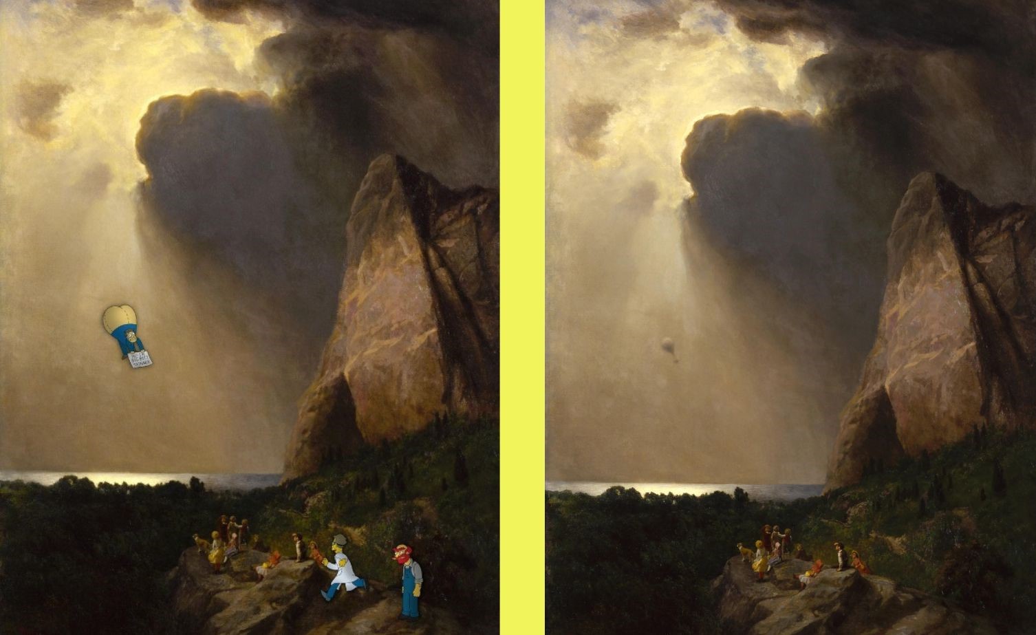 Artista digital fusiona a Los Simpson con pinturas famosas