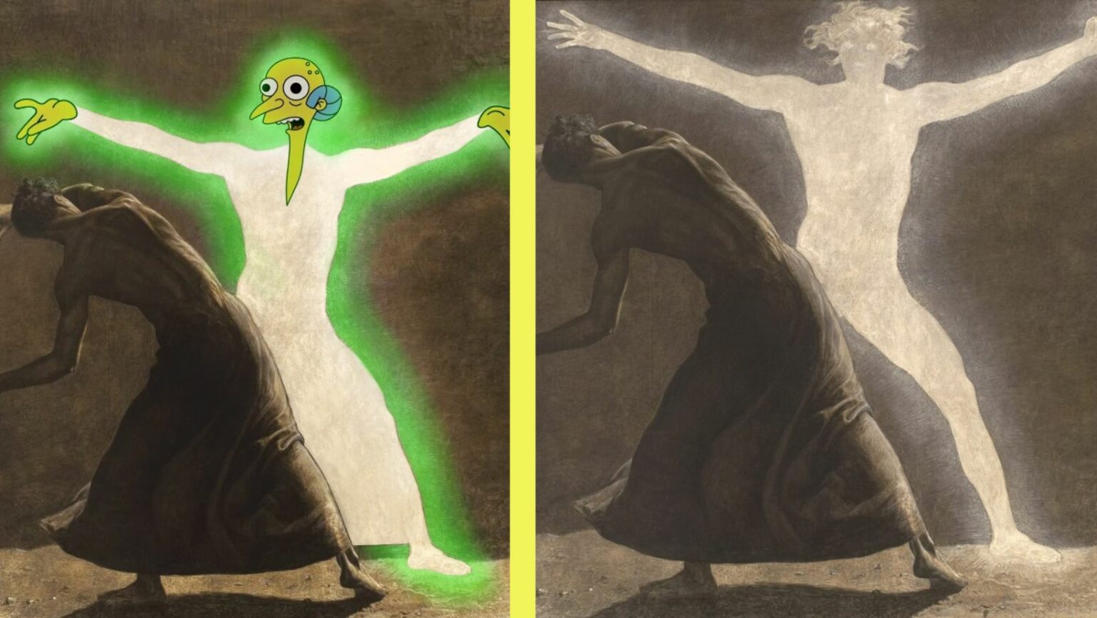 Artista digital fusiona a Los Simpson con pinturas famosas