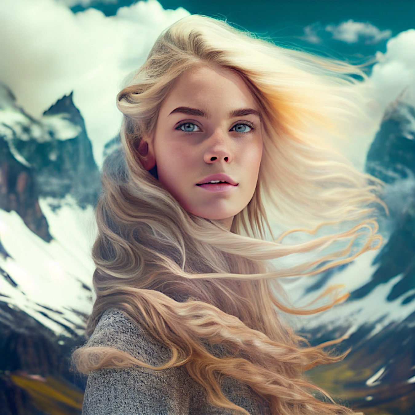 15 Hermosas mujeres creadas por IA encarnan a países del mundo