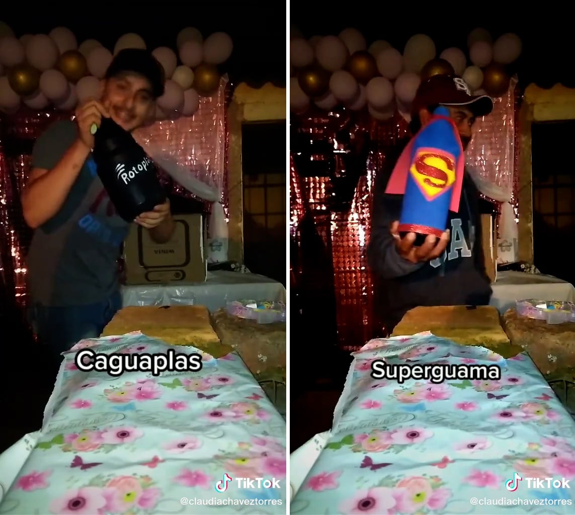 Fiesta de caguamas temáticas son virales en redes sociales