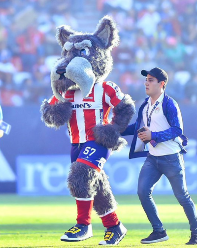 Lucho la nueva botarga del San Luis que cautiva las redes