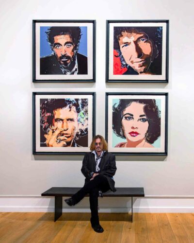 Johnny Depp gana millones por su nueva faceta como pintor